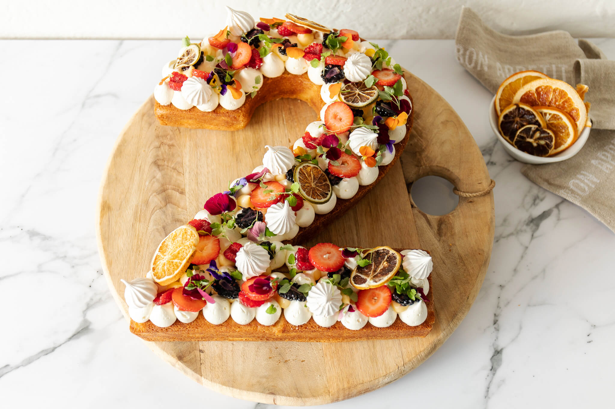 Custom Number Cake - Personalized & Delicious | Millstone Patisserie ...