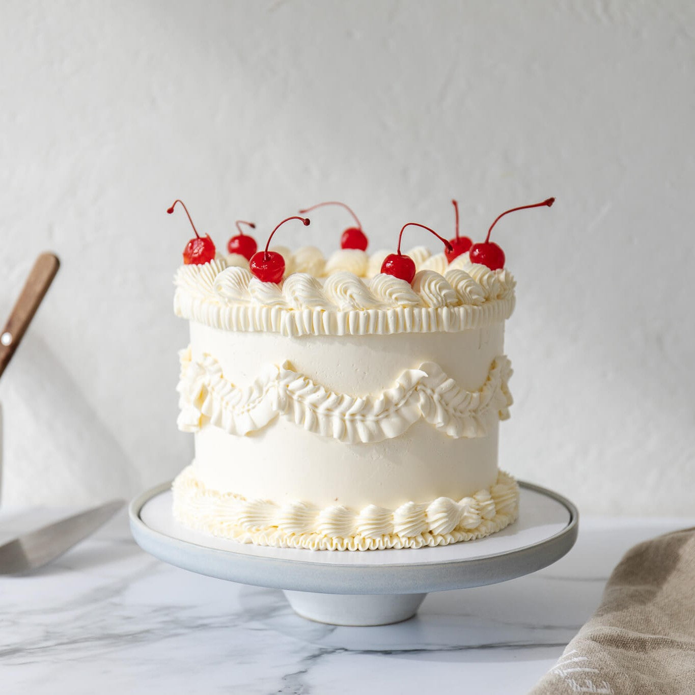 Retro Layer Cake - Classic & Customizable | Millstone Patisserie
