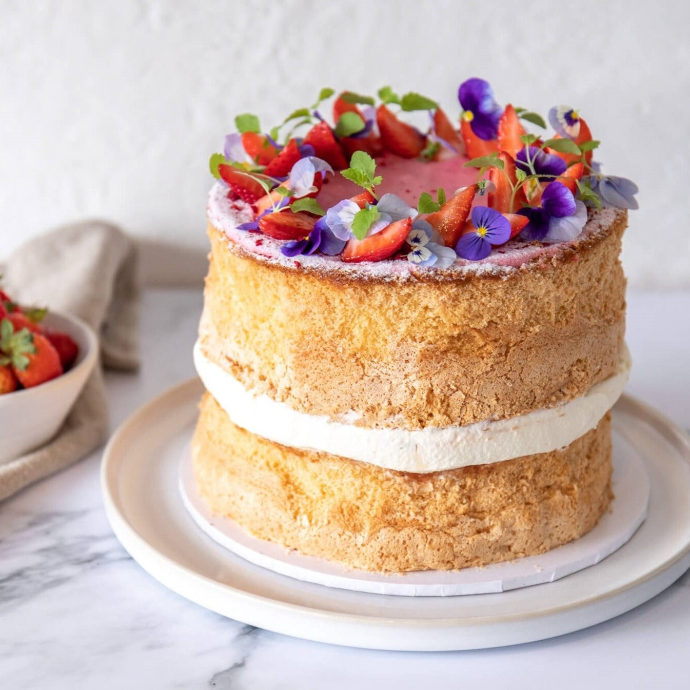 Victoria Sponge Cake | Perfect Celebration Cake | Millstone Patisserie ...