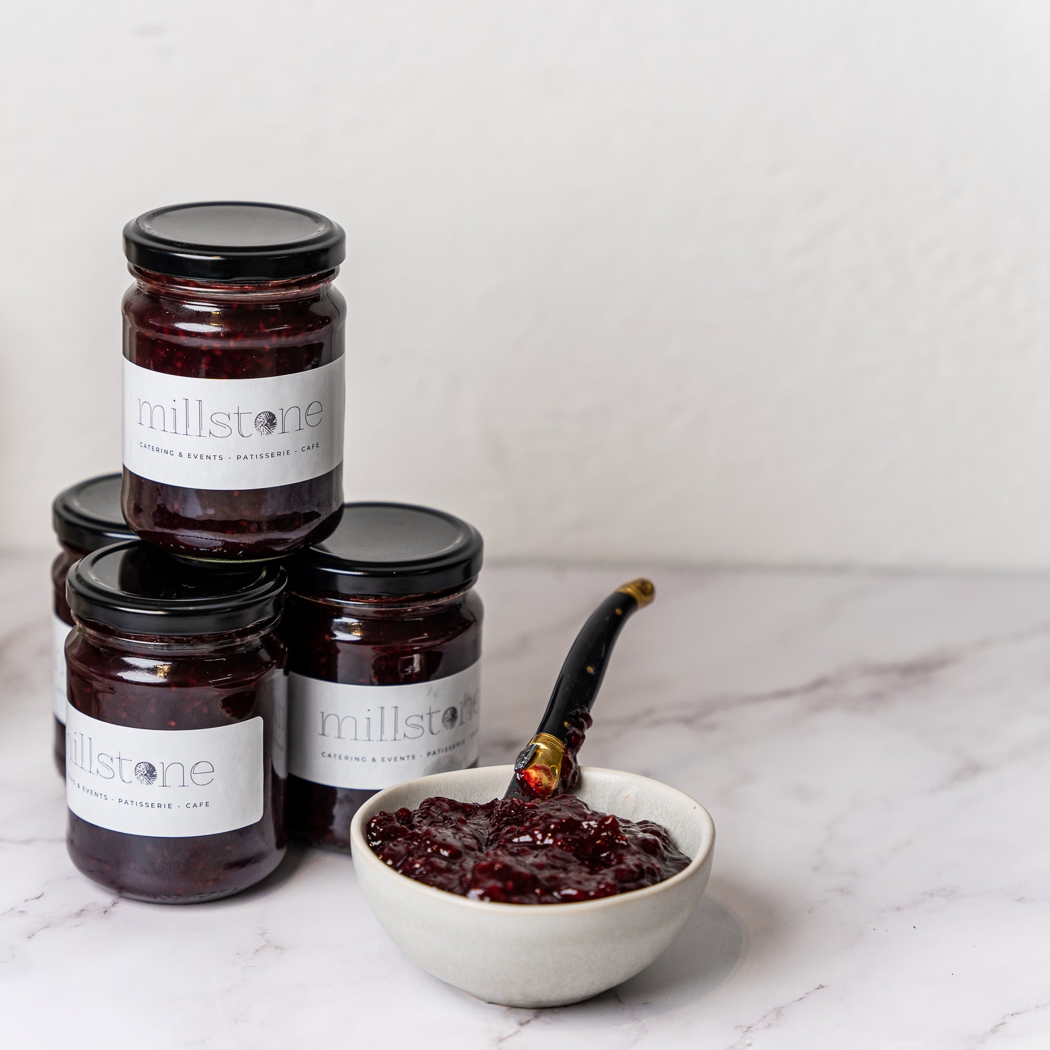Vanilla & Raspberry Jam | Millstone Patisserie